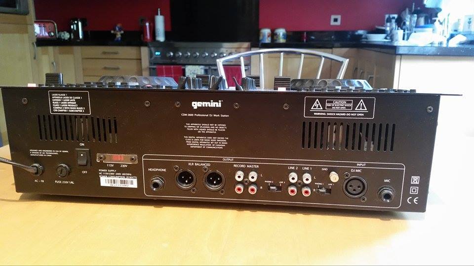 Gemini CDM 3600 Professional DJ Work Station CD decks | RMS Motoring Forum