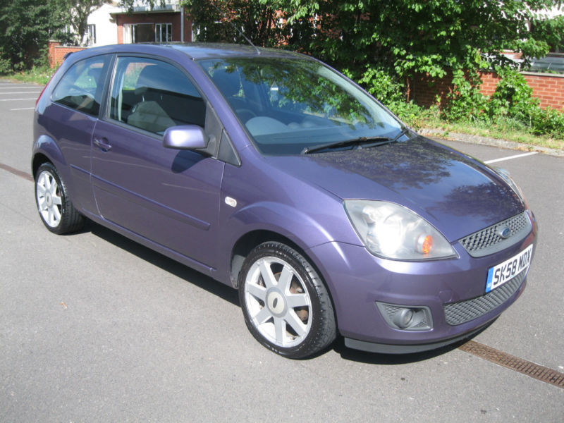Ford Fiesta 1.25 2007.25MY Zetec Purple/Blue. LOW MILEAGE, 78K. MOT, 08 ...