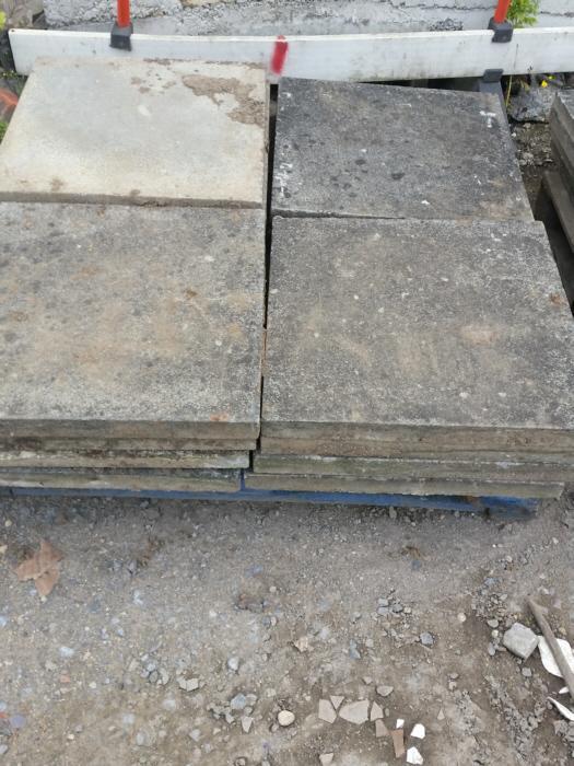 Reclaimed 2x2 Concrete Paving Slabs / Council Flags | United Kingdom ...