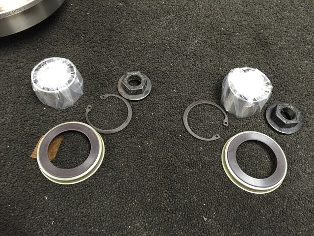 Ford Focus Mk1 Wheel Bearing Rear Drum Brake Rear ABS Rings Pair LH RH ...
