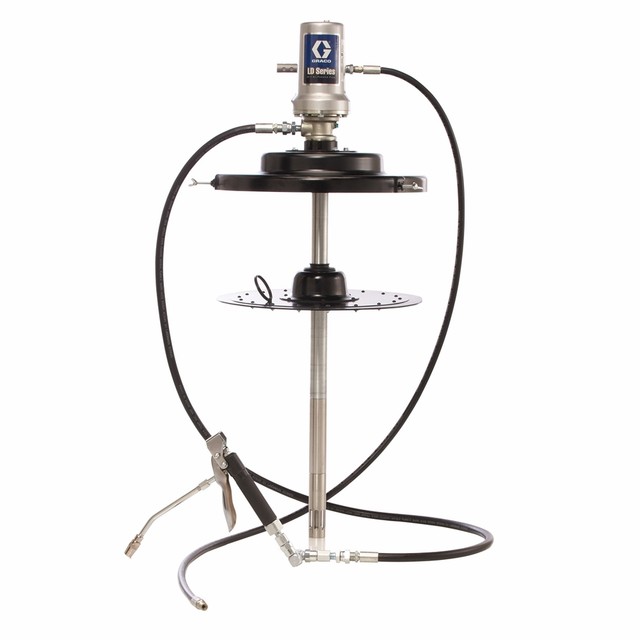 Graco 24J036 LD Series Air-powered 50 1 Stationary Grease Pump for ...