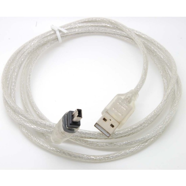 Usb Cable Firewire Ieee 1394 4pin For Mini Dv Hdv Camcorder To Edit Pc